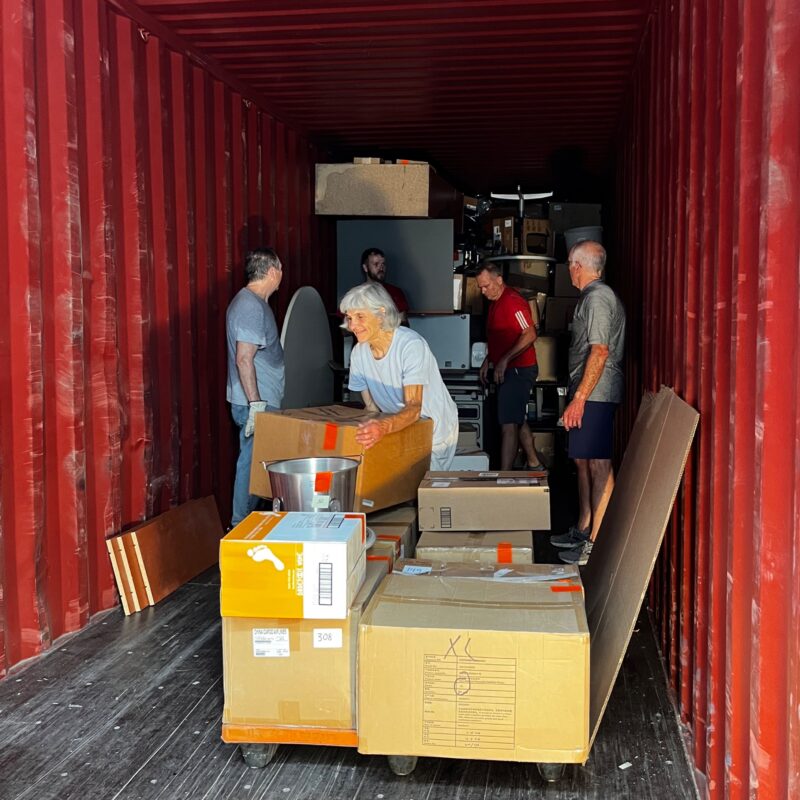 Konbit Sante Ships 24th Container from Maine to Haiti - Konbit Sante